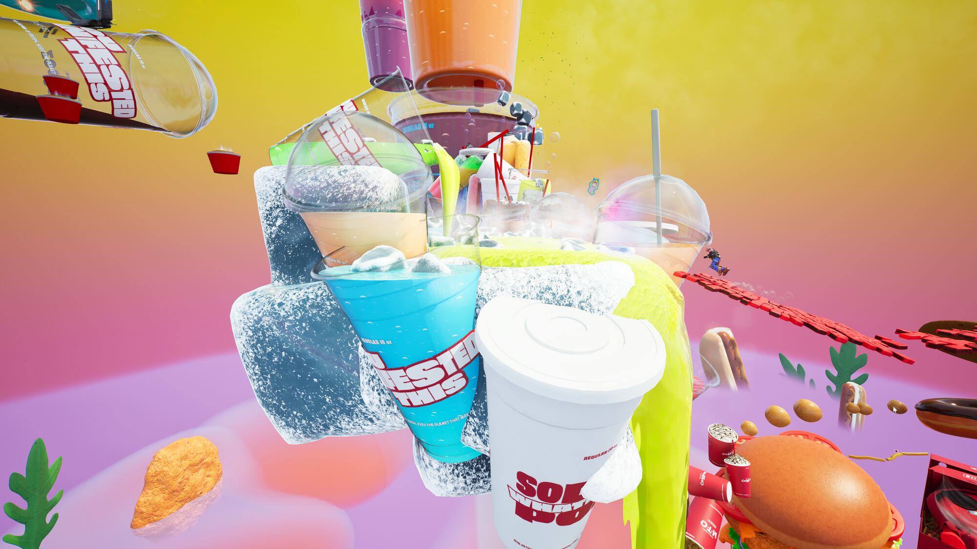 PHOTOS: Sneak peak of surreal immersive experience in Sheetz' Fortnite ...